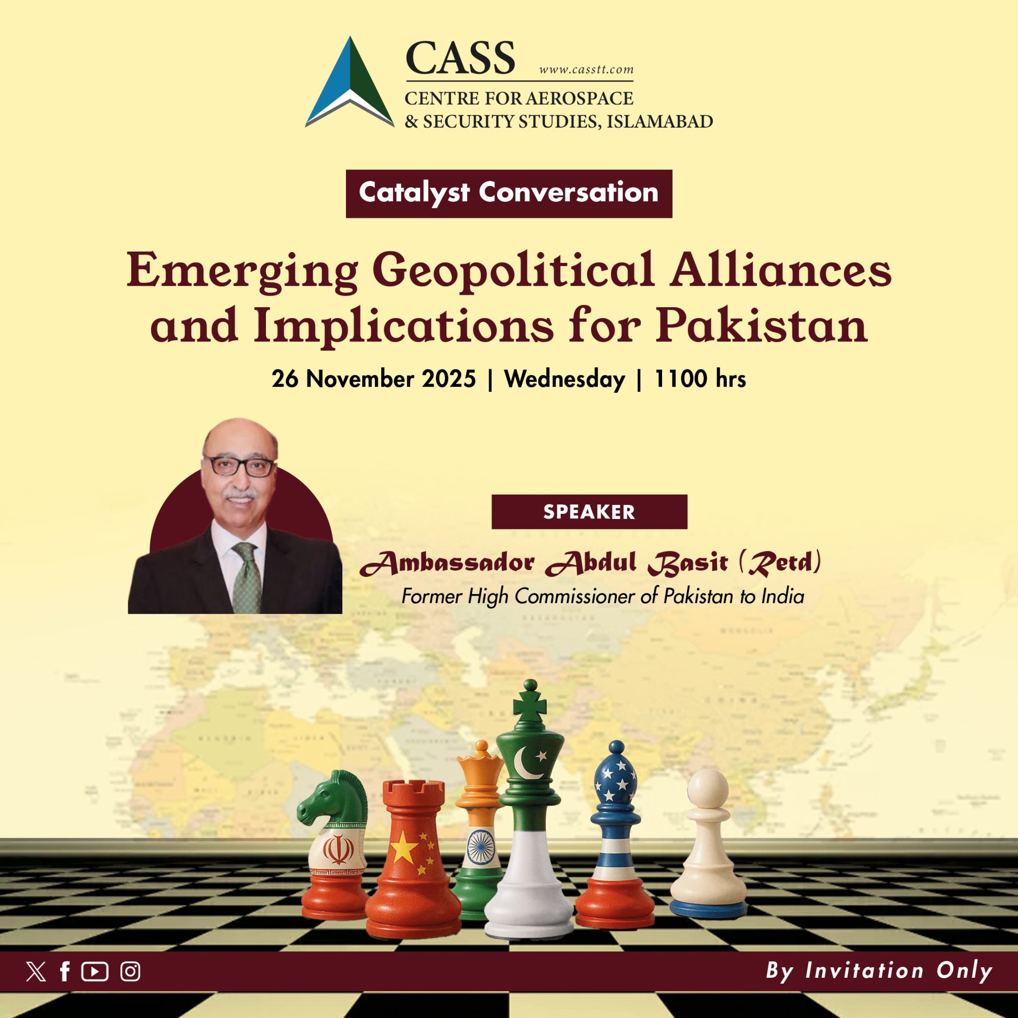 Emerging Geopolitical Alliances and Implications for Pakistan – CASS